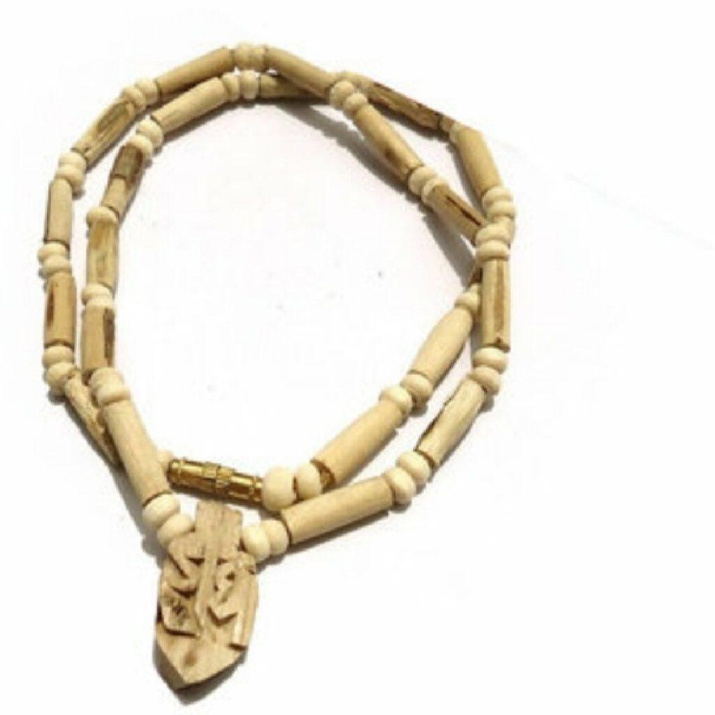 Tulsi Mala With Radha Locket - Single piece - 100 % Original -Tulsi ...