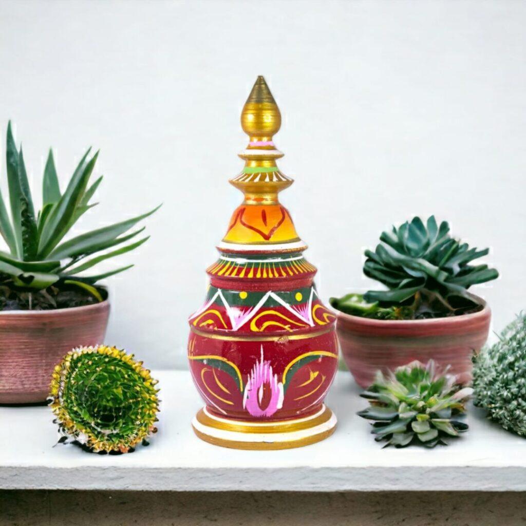 Made in Varanasi - Big Size Special Handcrafted Wooden Traditional ...