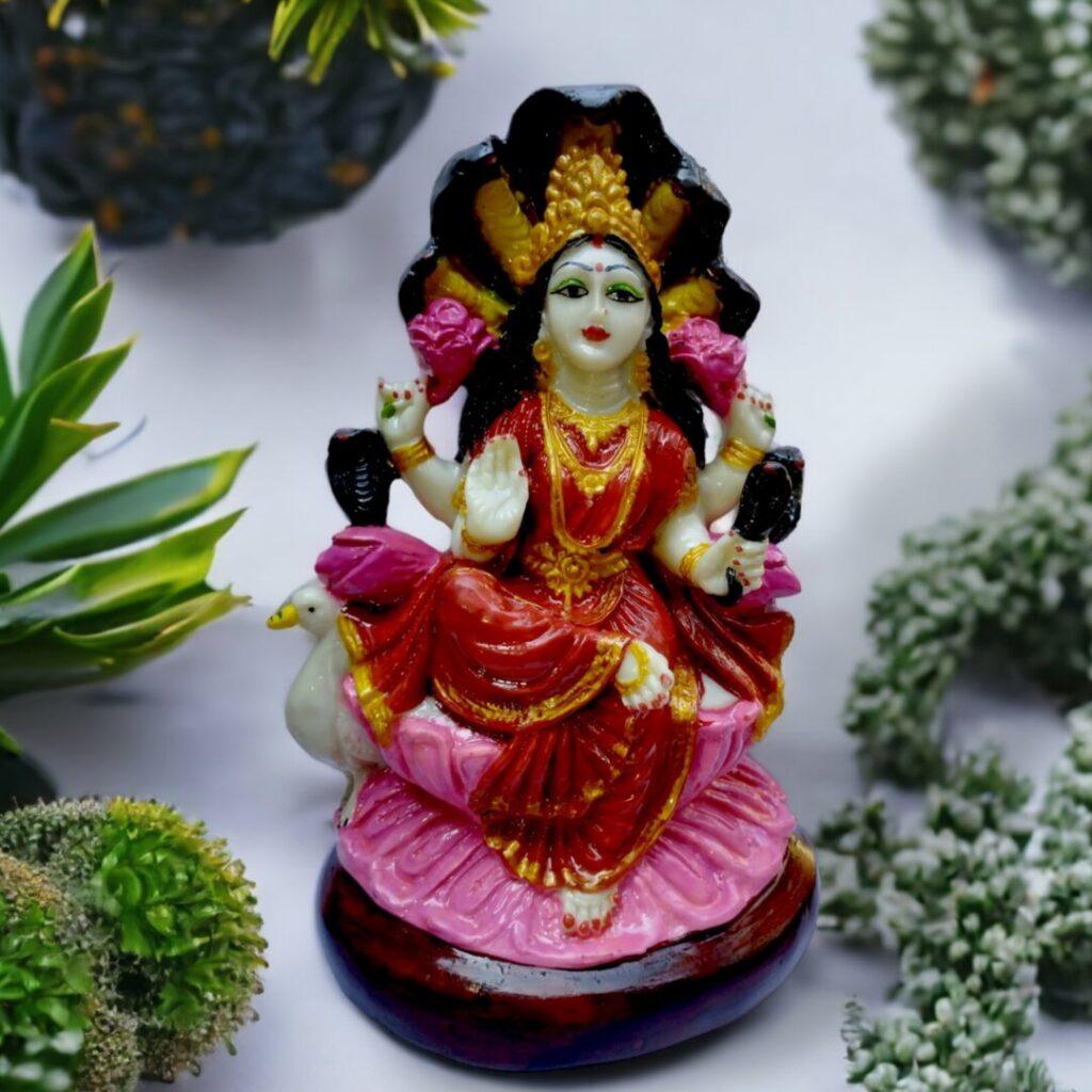 Maa Manasha - "মা মনসা" - "मां मनसा" - Hand Crafted Pure Marble Dust ...